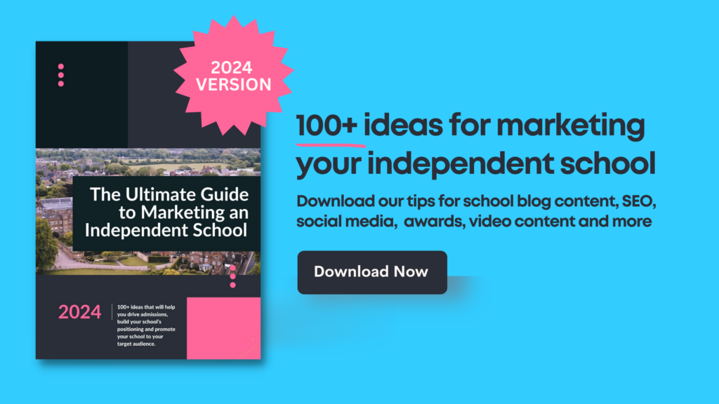 55 marketing ideas for schools | Small Films